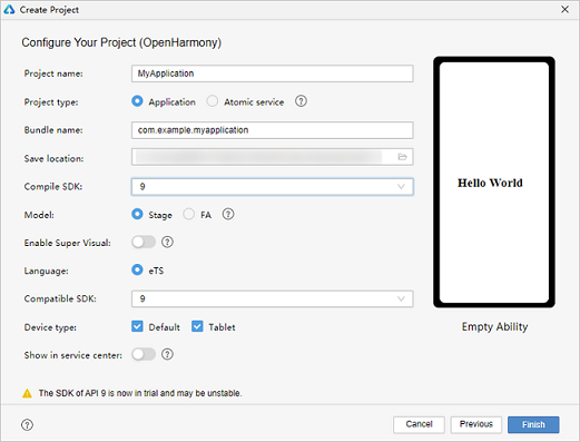 harmony(鸿蒙)使用ArkTS语言开发（Stage模型）